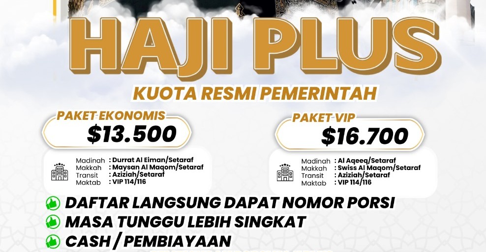 Travel Haji Plus Resmi di Surabaya - Haji Plus 2026 Resmi dan Aman ...